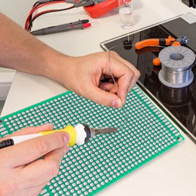 36Pcs MultiSize Circuit Board Kit With Mounting Hole DIY Electronic ...