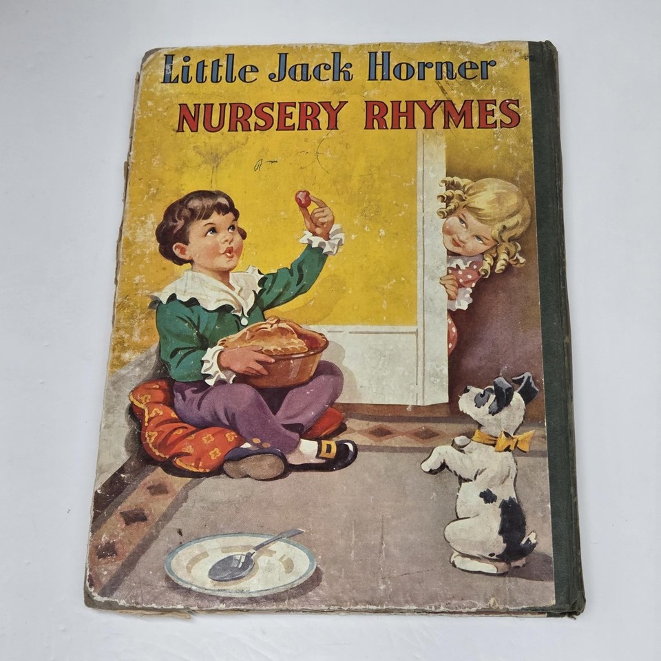 Vintage Little Jack Horner Nursery Rhymes Book | eBay UK