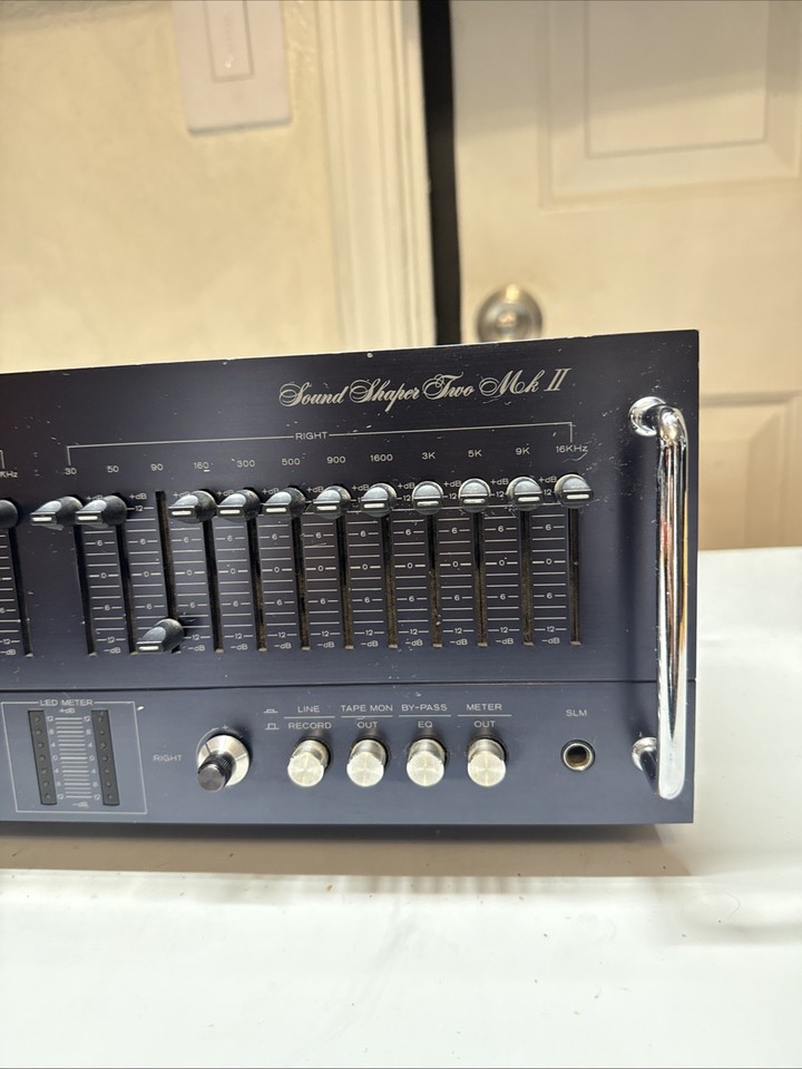 ADC SS-2 Mark II Sound Shaper 2 MK II Stereo Frequency Equalizer | eBay