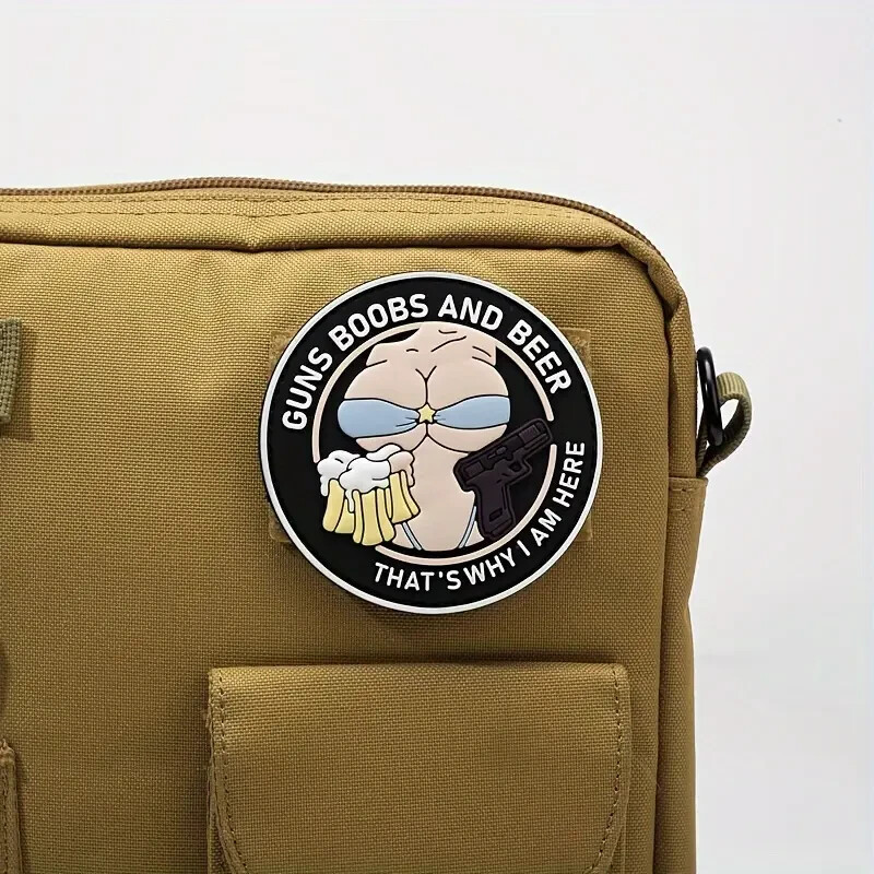Guns Boobs and Beer 3D PVC Tactical Morale Patch – Hook Backed Free Shipping | eBay