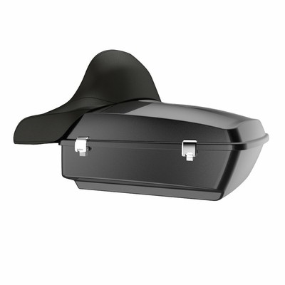 Advan Black Quartz Chopped Tour Pack Wrap-Around Backrest For 1997-2020 ...