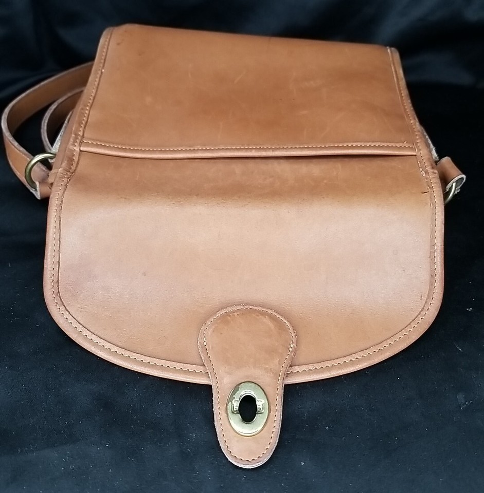 Vintage Coach Leather Devon Shoulder Bag Crossbody Brown No. 1363-334 ...