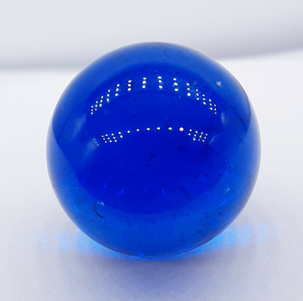 Cobalt Blue Marble Cobalt Blue Marbles Etsy