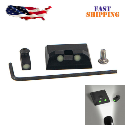 Glow Night Fiber Optic Dot Sights Front Rear Sights for Taurus G2C G2S ...