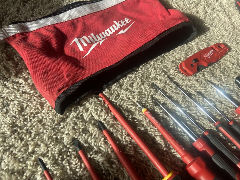 Milwaukee Hand Tool Bundle (18 Items) With Soft Zip Close Bag | eBay