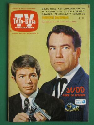 1969 JUDD FOR THE DEFENSE CARL BETZ STEPHEN YOUNG PHOTO COVER MEXICAN ...