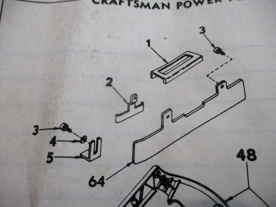 Sears Craftsman Handheld Power Planer Model 315.17321 W/Case ...