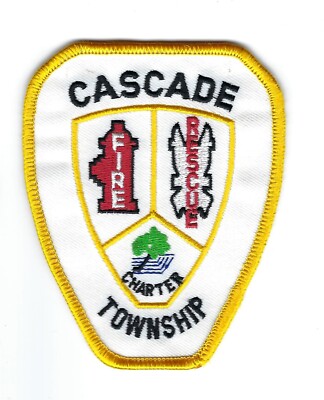 RARE Cascade Charter Twp. (Kent Co.) MI Michigan Fire Recsue Dept ...