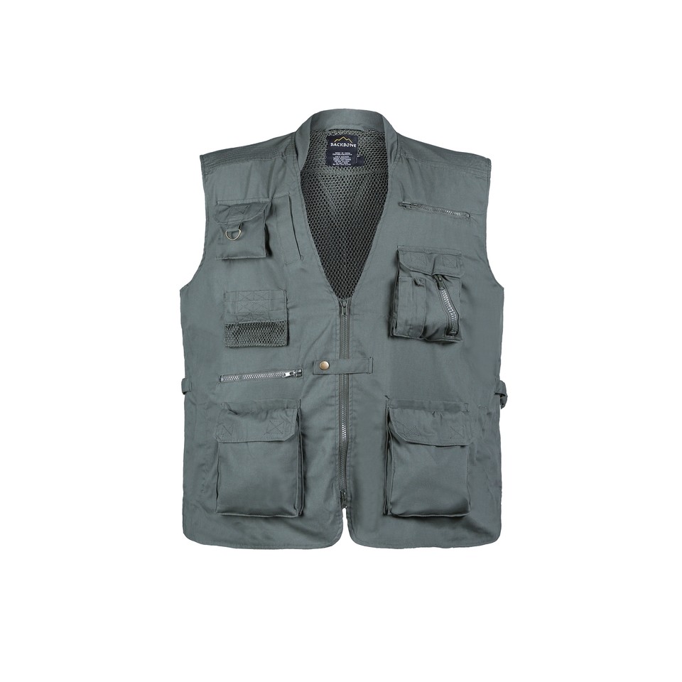 Concealed Tactical Vest Safari Explorer Travel Fishing Hunting Camping ...