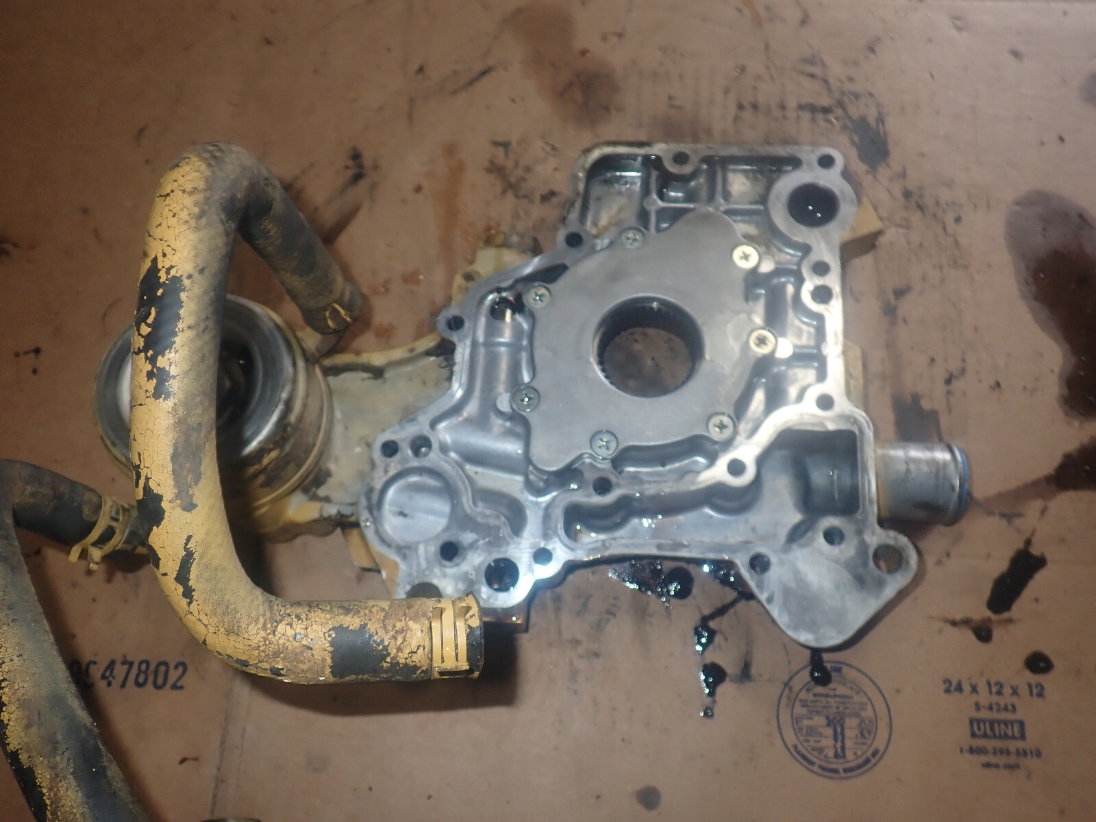 Caterpillar CAT C3.3B Diesel Engine Front Cover and Oil Cooler 397-9057 ...