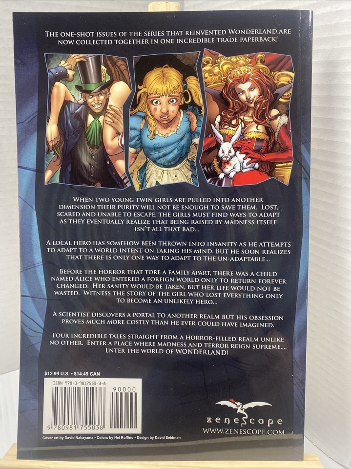 Tales from Wonderland Volume 1 by Joe Brusha and Raven Gregory 2009 | eBay