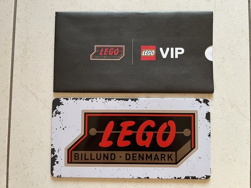 Lego 5007016 - VIP Exclusive - Lego Logo 1950’s Retro Tin Plate | eBay ...