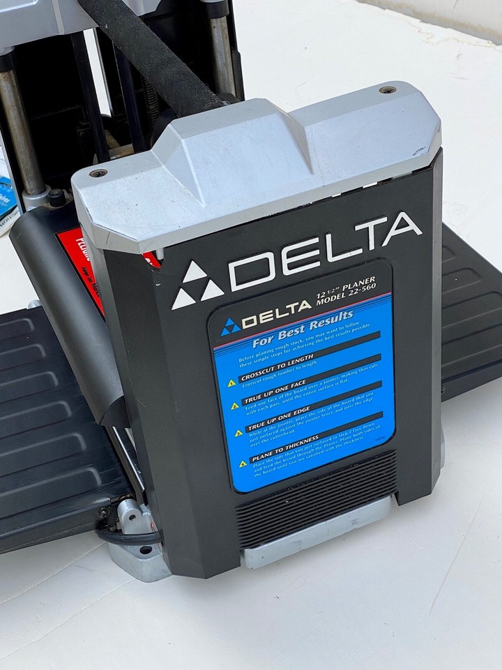 Delta Model 22-560 12 1/2” X 6” Wood Planer Makita DeWalt Ridgid | eBay
