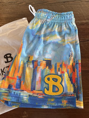 Adult Bucket Squad Shorts New York Skyline Size XL | eBay