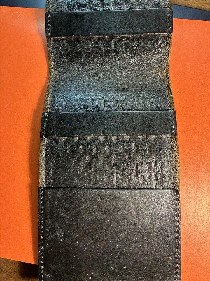 Leather Basket Weave Police Notebook Leather Cover Plus 10 Notebooks ...