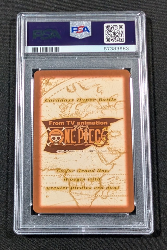 2001 Japanese One Piece CHB Attack Command H20 PSA 10 GEM MINT Grand ...