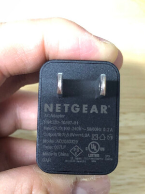 Netgear A/C adapter / Wall Charger AD2083329 | eBay