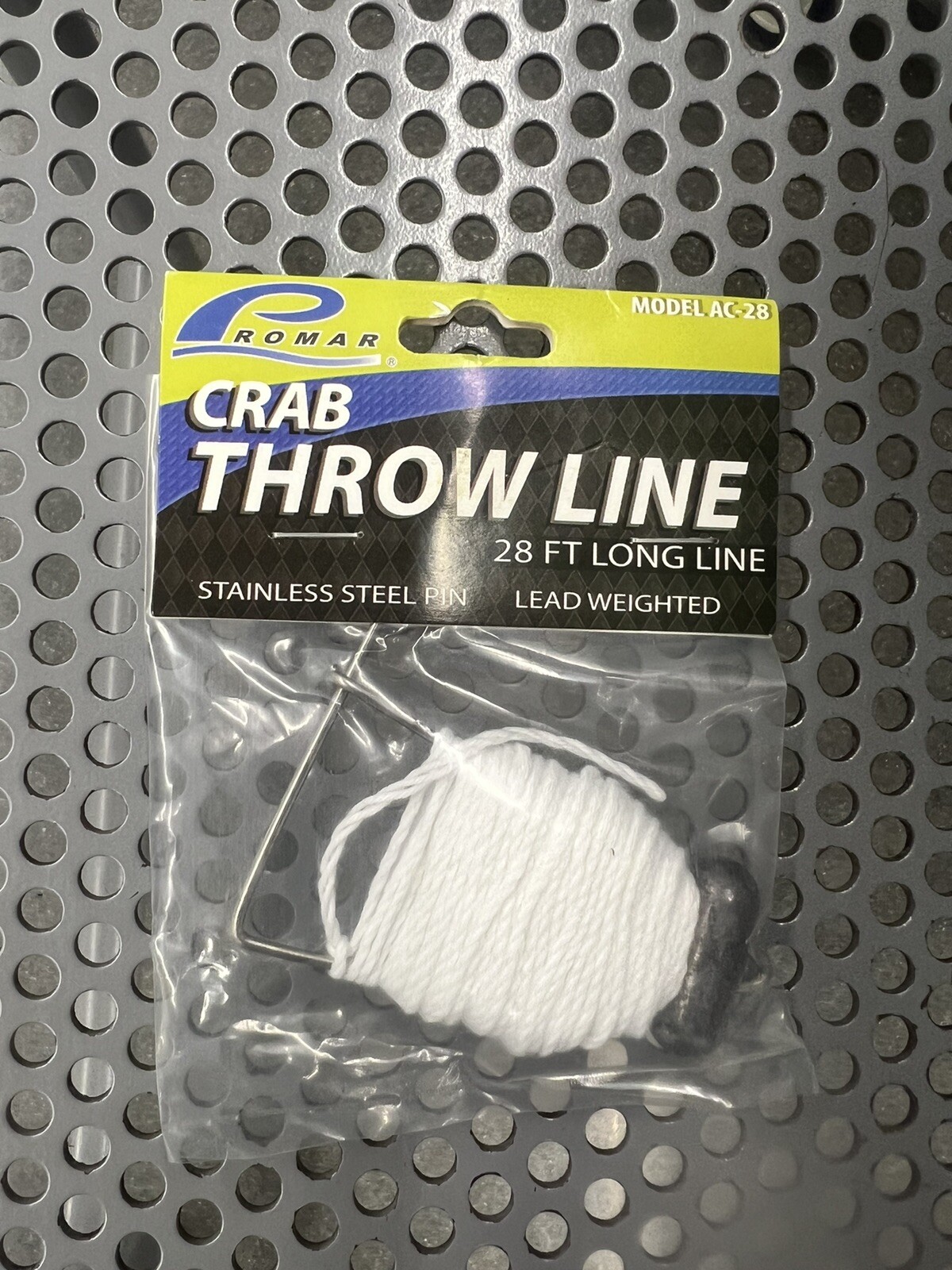 6+Crab+Throw+Lines+Weighted+Stainless+Pin+28+FT+Line+Crabbing+Promar ...