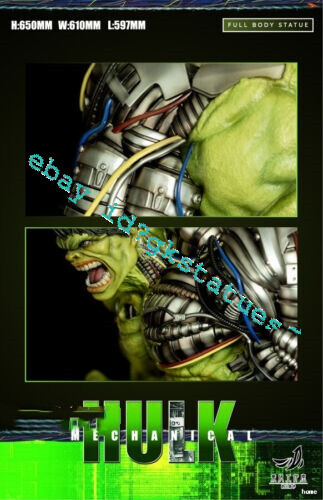 ChengFeng Studio Mechine HULK Resin Statue In Stock H65cm HULK Bust H46.6cm | eBay