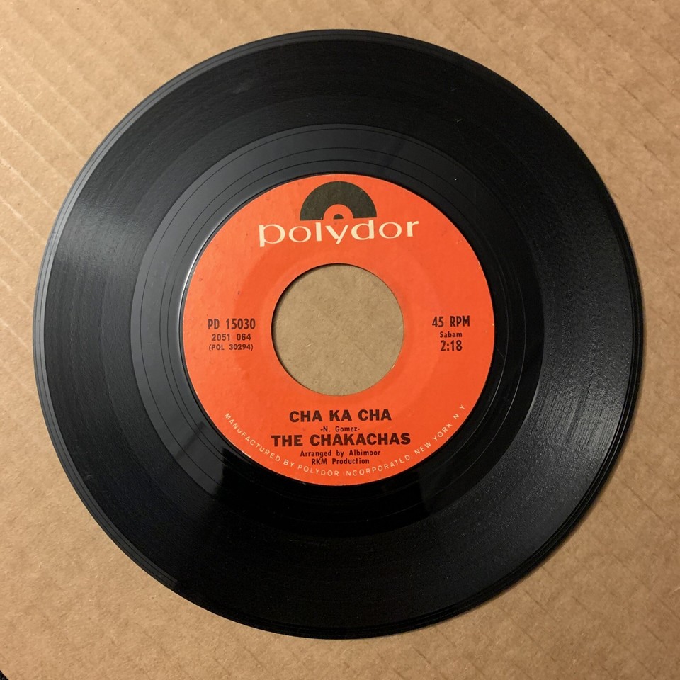 The Chakachas - Jungle Fever / Cha Ka Cha 45RPM 7” Vinyl VG | eBay