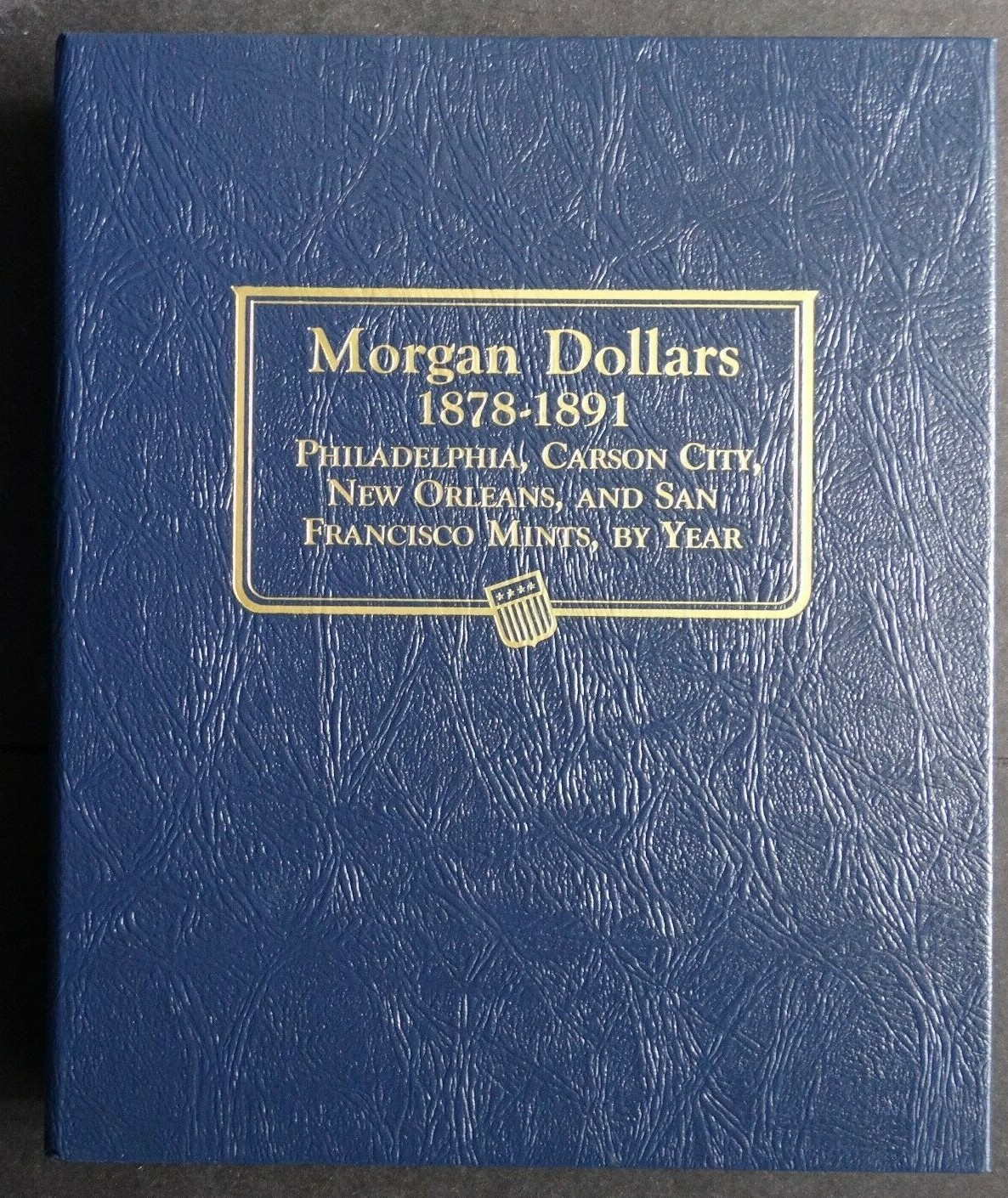 Whitman Morgan Silver Dollars Coin Album Book Number 1 1878-1891 #9128 ...