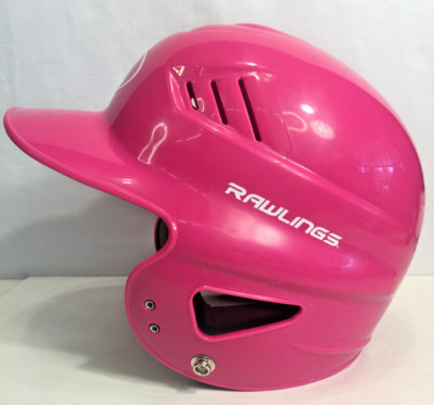 Rawlings Girls Pink Youth Batting Helmet T-Ball Softball Baseball Sz 6 ...
