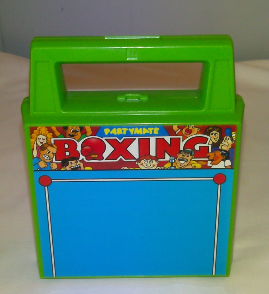 Vintage Tomy Wind Up Toy Portable Partymate Bumbling Boxing Boxer Game ...