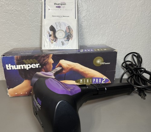 Thumper Mini Pro Percussive Massager Deep Tissue Massage for Muscles ...