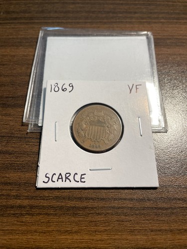 1869-P Two Cent Piece 2C VERY FINE (VF) | eBay