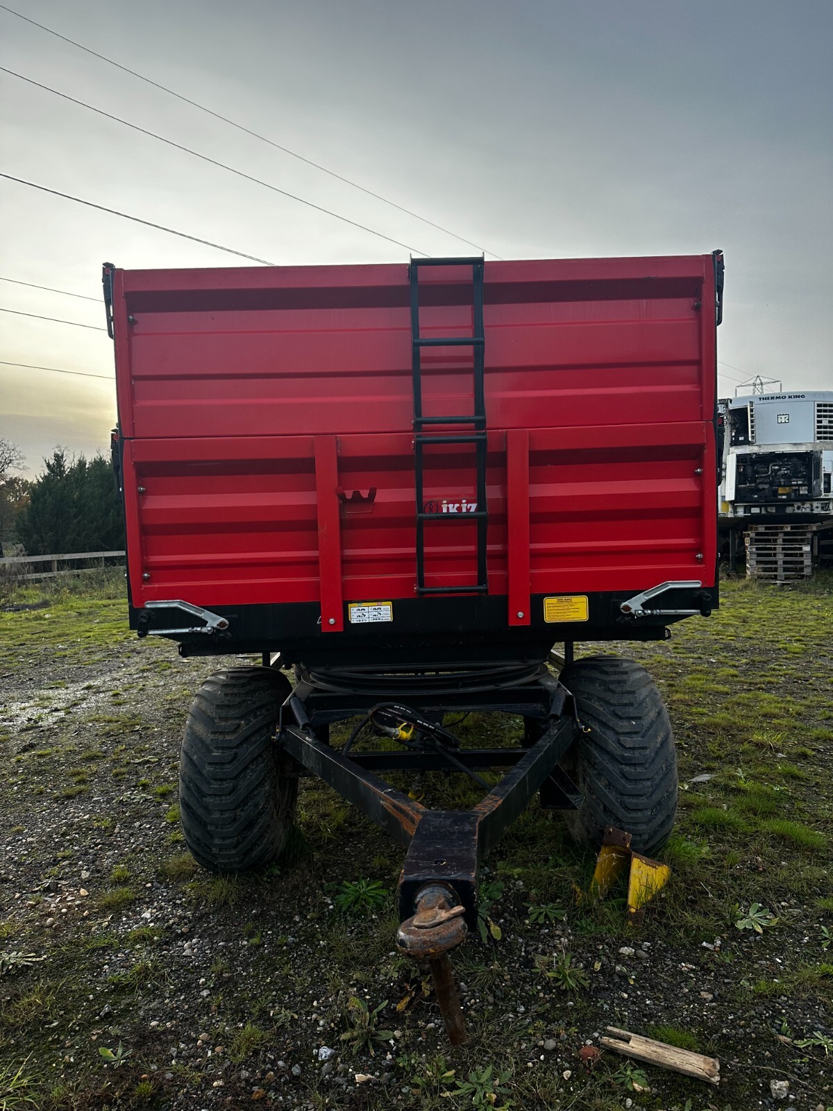 Red Tractor Dump Trailer - Brand New, Never Used - Local Pickup Only 🚜🔴 ...