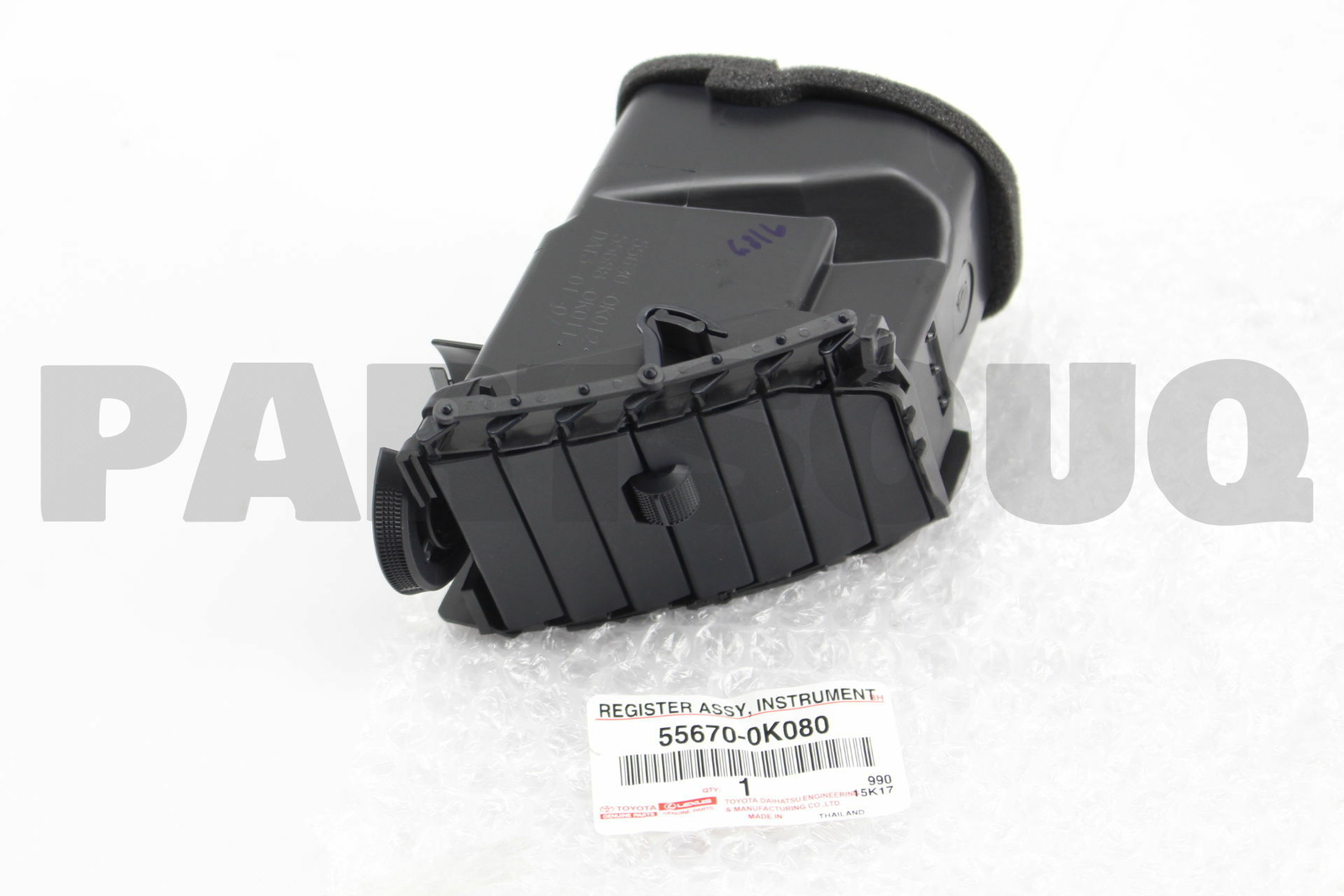 556700K080 Genuine Toyota REGISTER ASSY, INSTRUMENT PANEL, CENTER 55670 ...