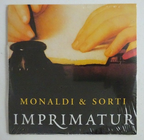 MONALDI & SORTI : IMPRIMATUR (LA MUSIQUE DU LIVRE) ♦ CD Album Promo ...