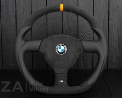 Bmw E30 e28 e34 e24 M-tech 2 steering wheel customized 385MM Flat ...