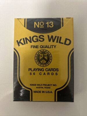 Kings Wild Project Back To School Crayon Playing Cards - SEALED- MINT ...