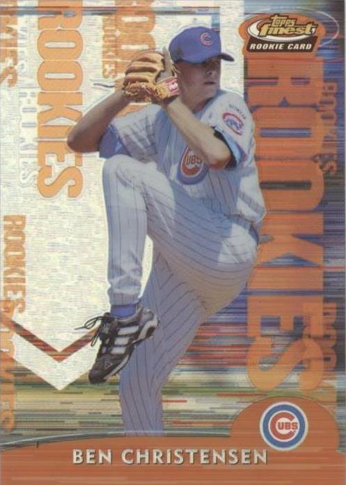 2000 Topps Finest - Rookies Ben Christensen #115 Refractor /500 (RC ...