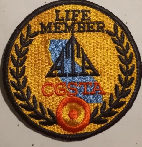 ATA - California - CGSTA - Life Member - embroidered sew on patch | eBay