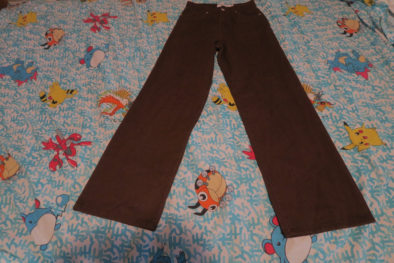 REFUGE Denim Wide Leg Jeans High Rise Brown Size 01 R… - Gem