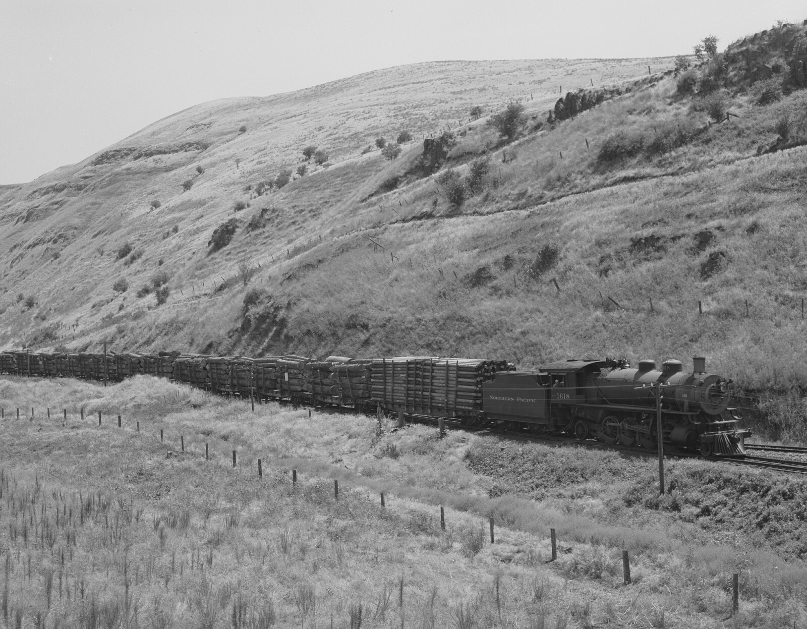 Logging Train, Spalding, Idaho, 1940's, 1941, Photo, New Reproduction ...