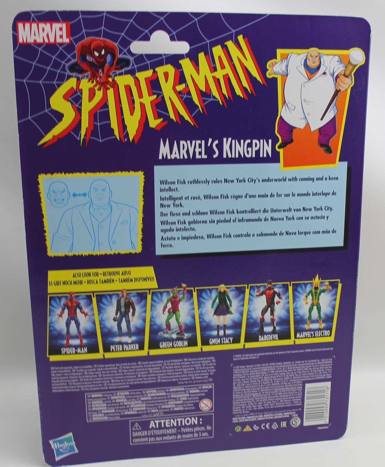 Marvel's Kingpin Action Figure Hasbro Cane Accessory 8" | eBay