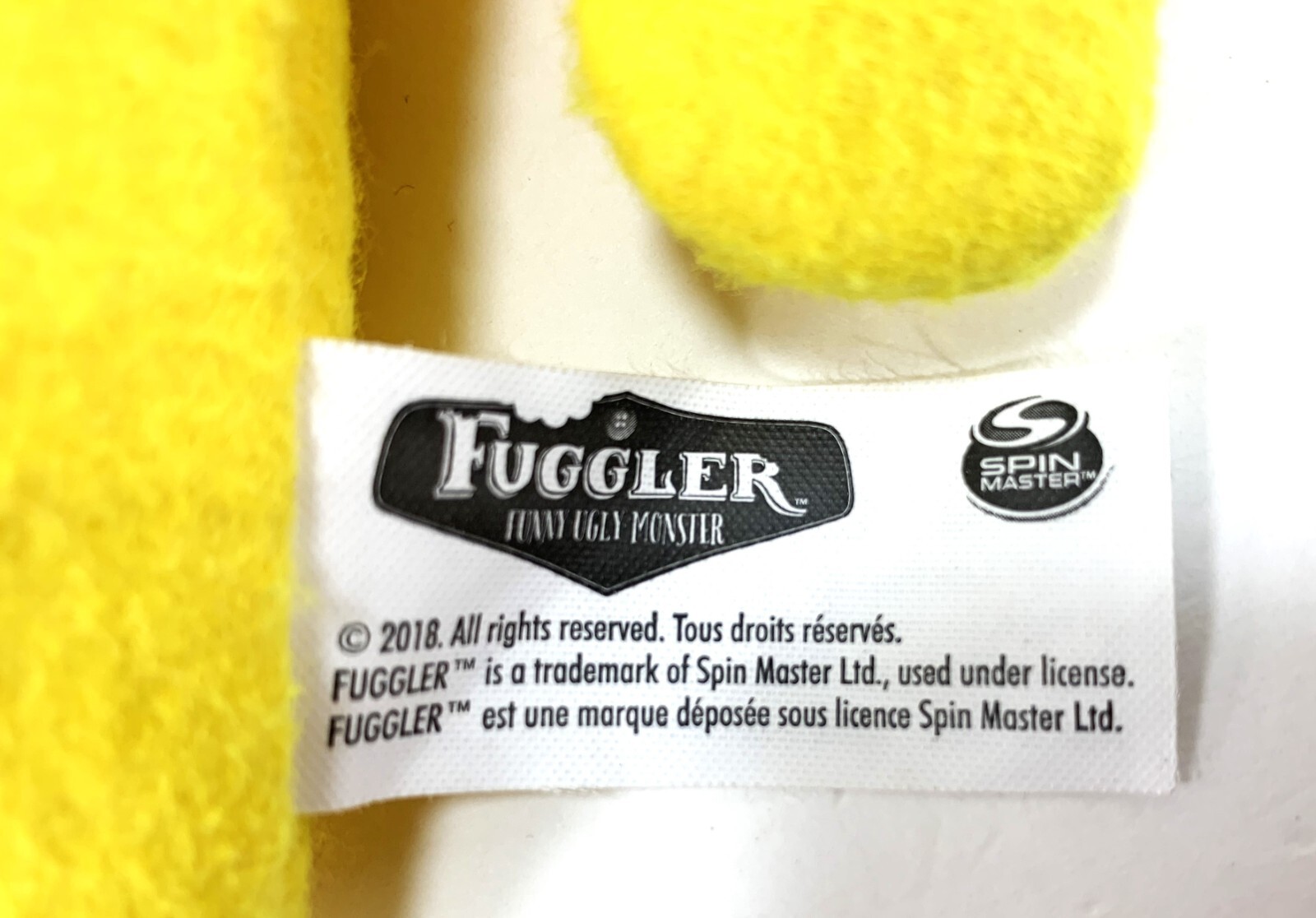 Fuggler Yellow Indecisive Monster Plush Soft Toy 2021 Approx 24 cm Tall ...