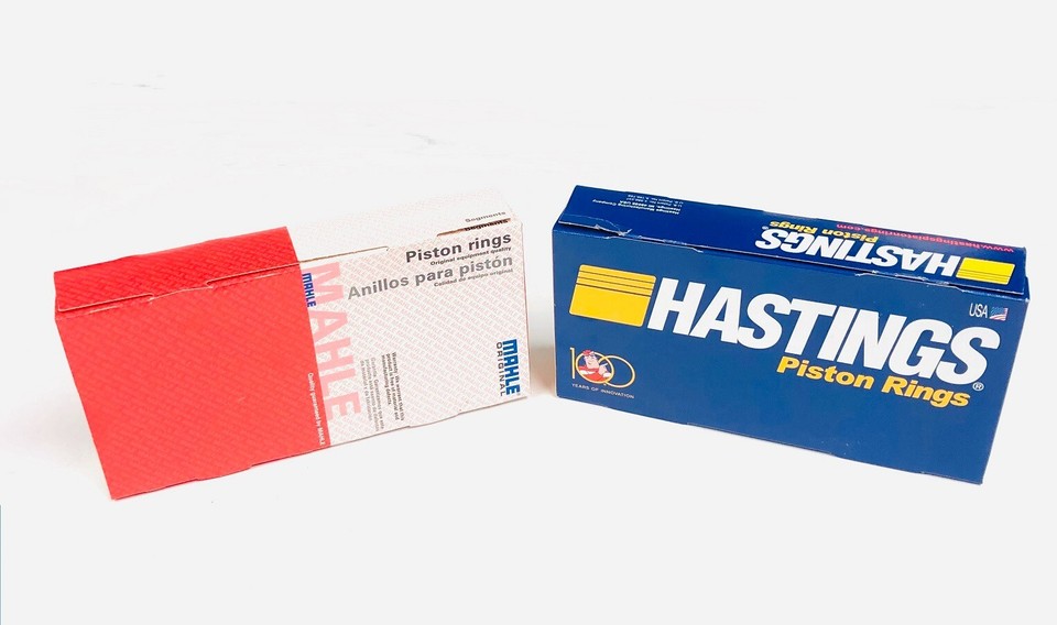 1962-67 Small Journal Chevy 327 re-ring kit gaskets, rings and crank ...