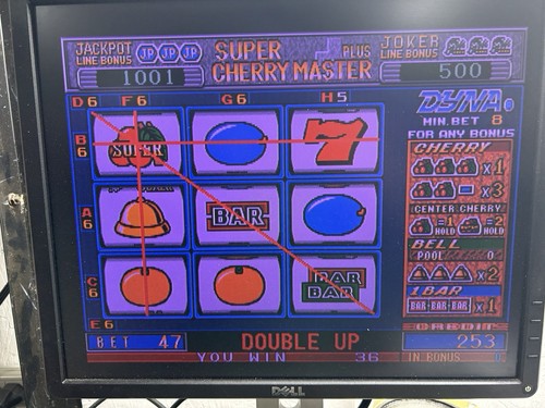 Dyna D9702 Super Cherry Master 8-Liner Slot Game Board | Fully Tested ...