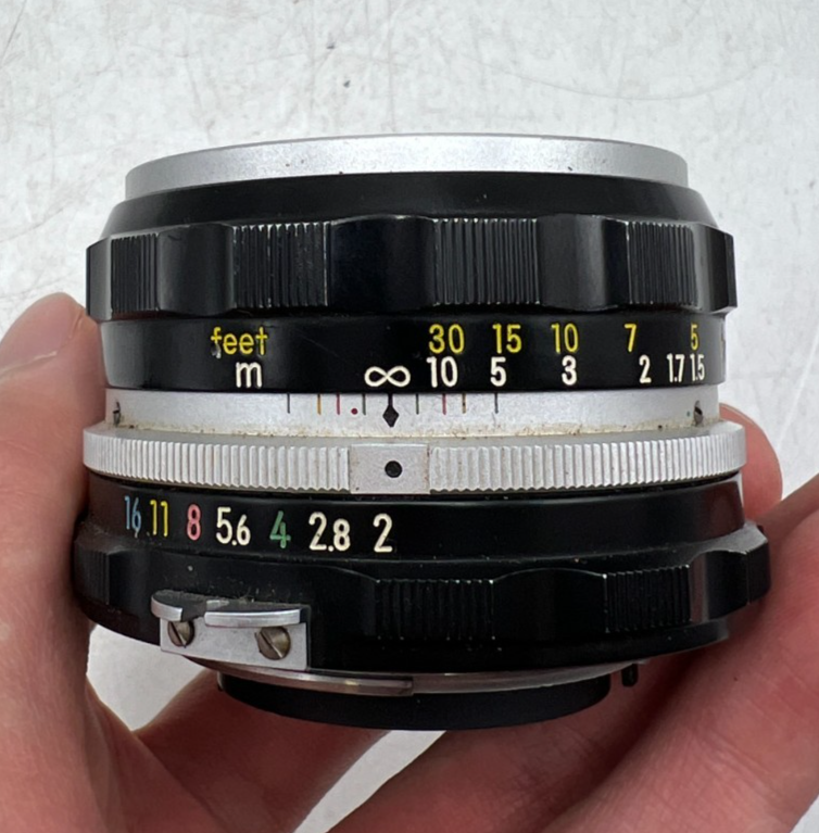 Nikon Nikkor H Auto 50mm f2 Non AI Mount Lens For SLR / Mirrorless ...