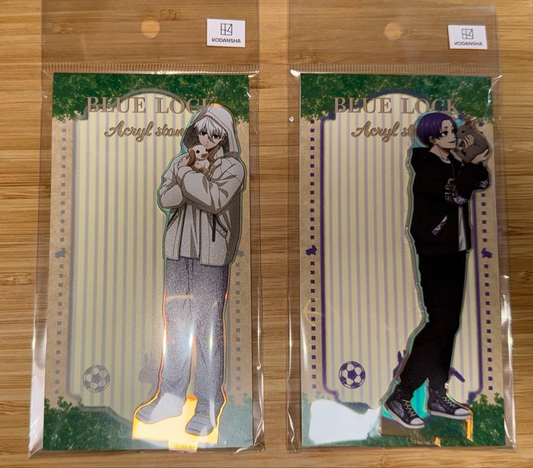 Blue Lock AGF 2025 Mazzzzzzle Rabbit Acrylic Stand Nagi Seishiro and ...