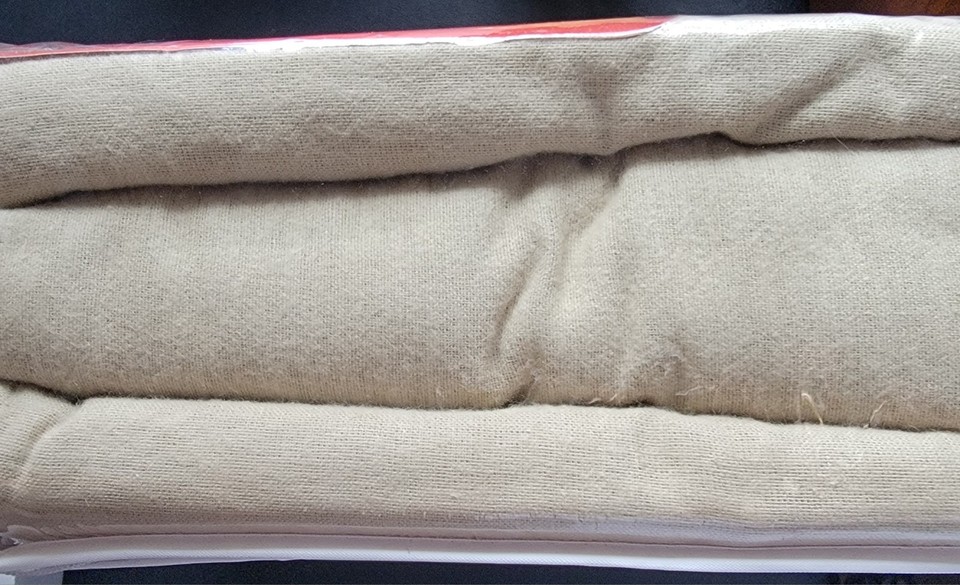 Sunbeam Full Size Flannel Sheet Set Tan Beige Brand New Old Stock | eBay