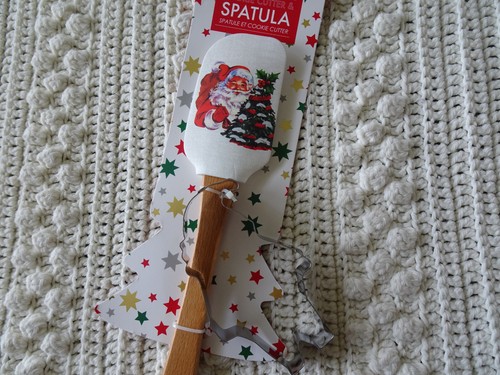 Ciroa CHRISTMAS SANTA, SACK & TREE Large Spatula XL ELF Cookie Cutter ...