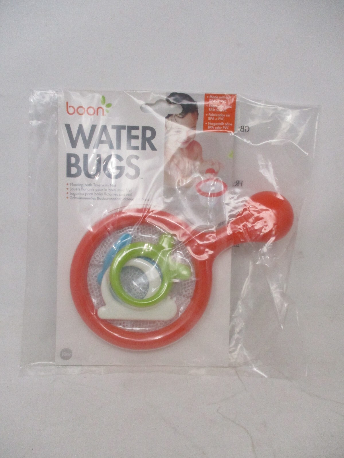 Boon Water Bugs Floating Bath Toy With Net Orange 60 Day Return Policy ...