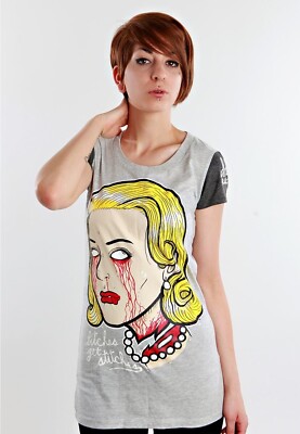 Drop Dead Clothing- Bi#ches Get Stitches Tee Tshirt Bmth Oliver Sykes ...