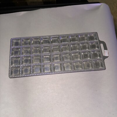 Vintage Viva Ravioli Pasta Maker metal Mold 36 Squares, Italy | eBay