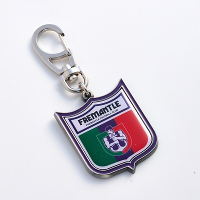 *NEW* AFL Footy Fremantle Dockers First 18 Heritage Metal Key Ring ...